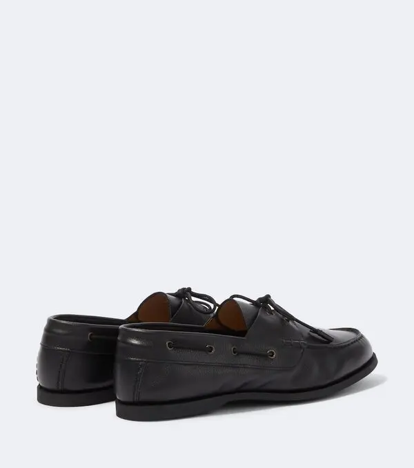Frescobol Carioca Marina Leather Boat Shoes