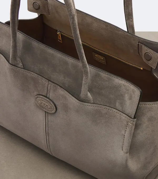TOD'S Suede Tote Bag