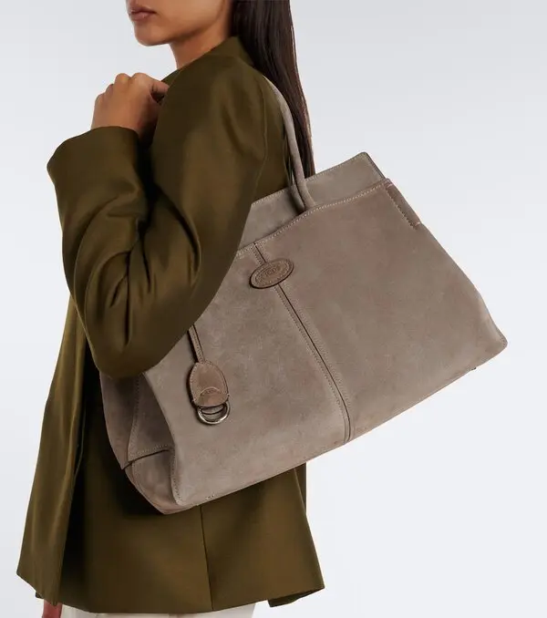TOD'S Suede Tote Bag
