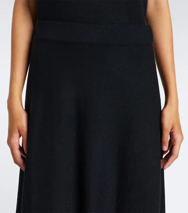 LISA YANG Torie Cashmere Midi Skirt