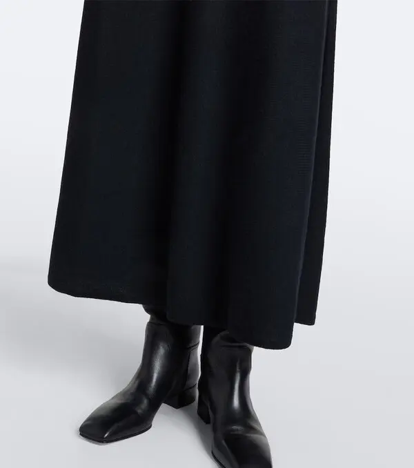 LISA YANG Torie Cashmere Midi Skirt