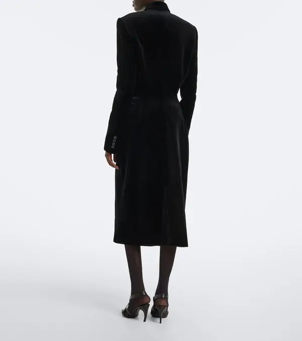 Khaite Rolon Cotton Double-breasted Coat