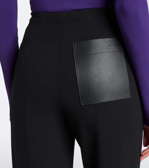 Loewe Wool-blend Stirrup Pants