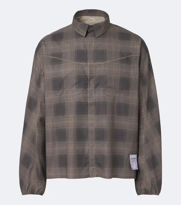 Satisfy Plaid Flannel Jacket