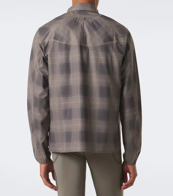 Satisfy Plaid Flannel Jacket