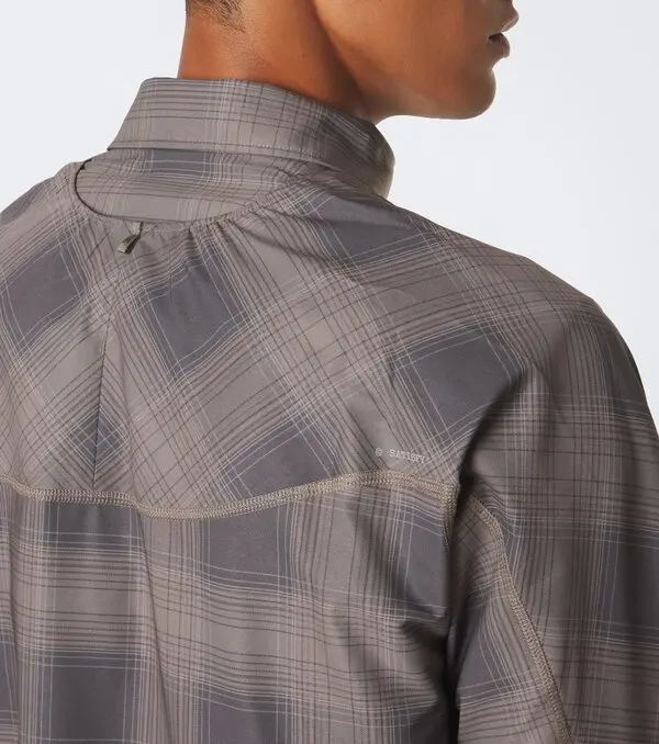 Satisfy Plaid Flannel Jacket