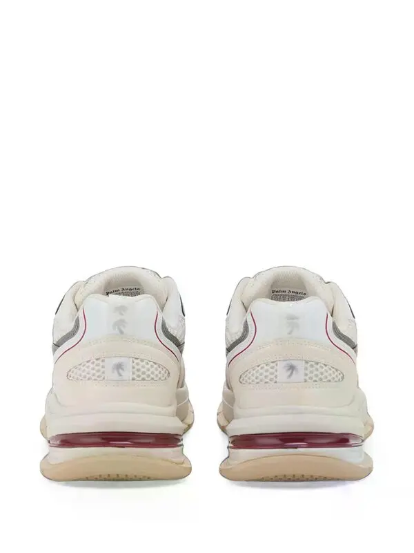 Palm Angels Mesh-panelled Leather Sneakers
