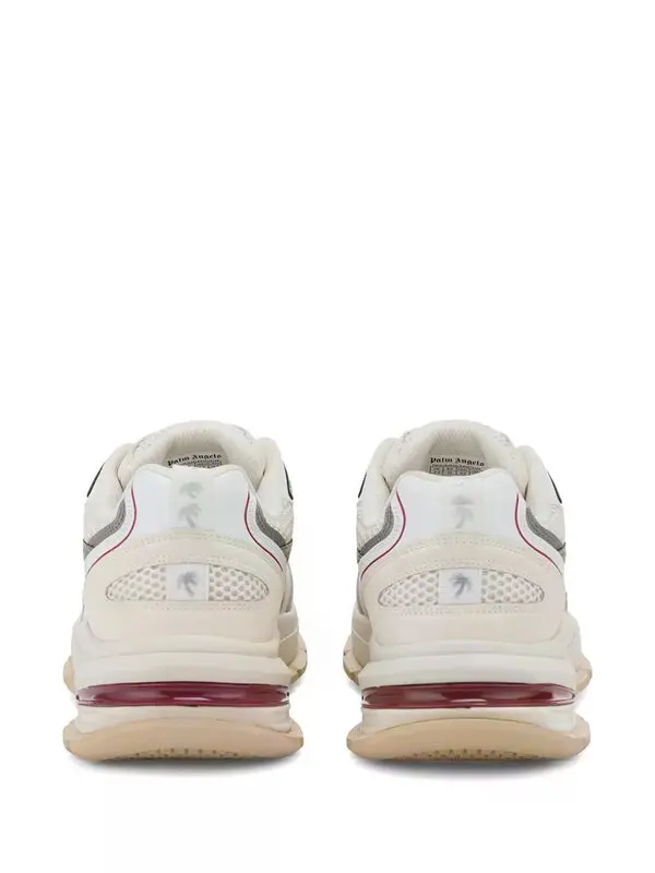 Palm Angels Mesh-panelled Leather Sneakers