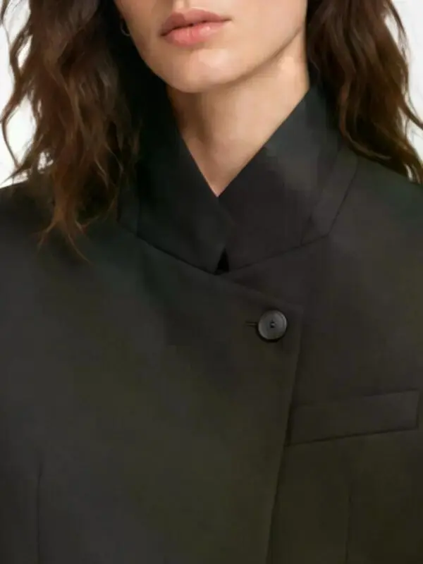 IRO PARIS Double-breasted High-neck Jacket
