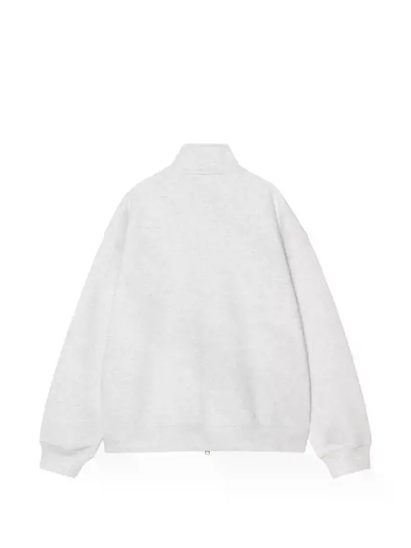 Carhartt Work In Progress Logo-appliqué Zip-up Sweater