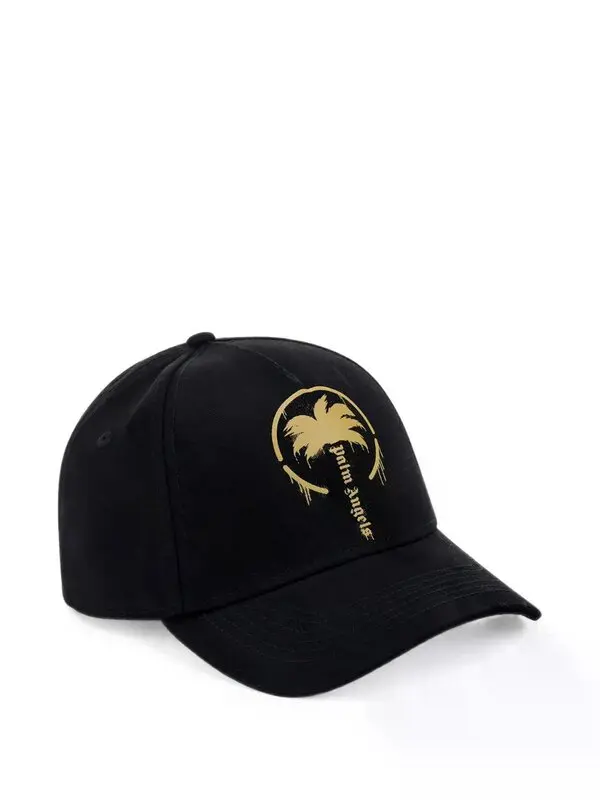 Palm Angels Logo-print Baseball Cap