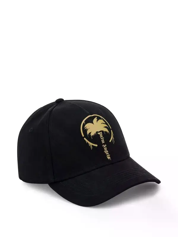 Palm Angels Logo-print Baseball Cap