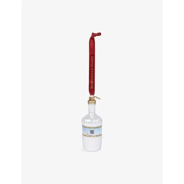 SELFRIDGES EDIT Buckingham Palace Gin Bottle Glass Christmas Decoration