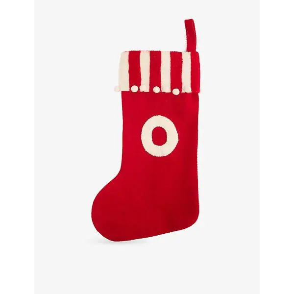 SELFRIDGES Alphabet Letter Christmas Stocing - K