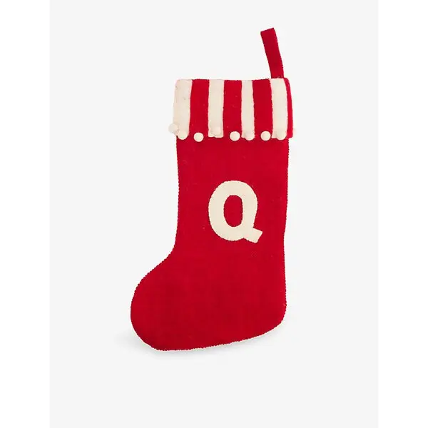 SELFRIDGES Alphabet Letter Christmas Stocing - M
