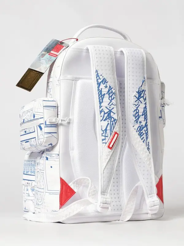 SPRAYGROUND Graphic Print Backpack With Coordinated Pouch