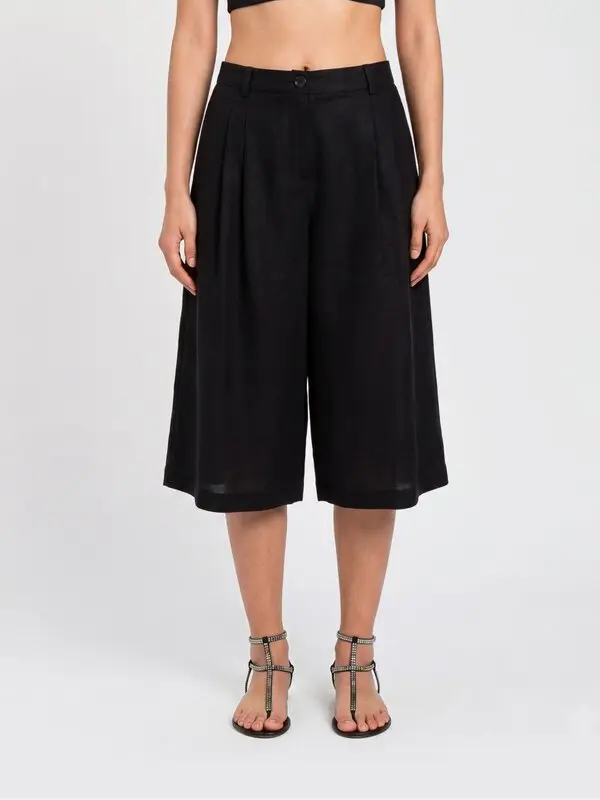 TWINSET Linen Blend Shorts