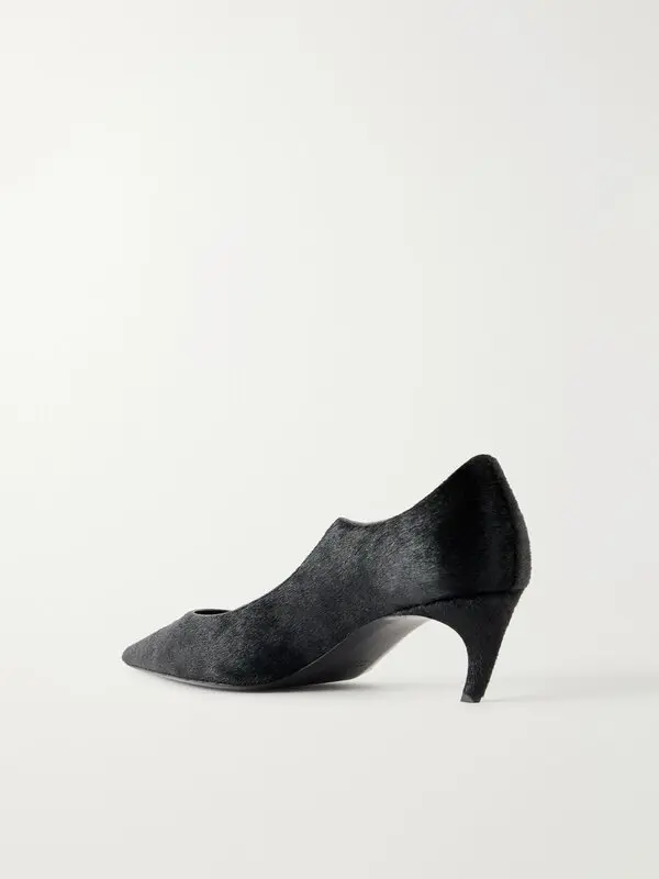 Khaite Valerie 55 Calf Hair Pumps