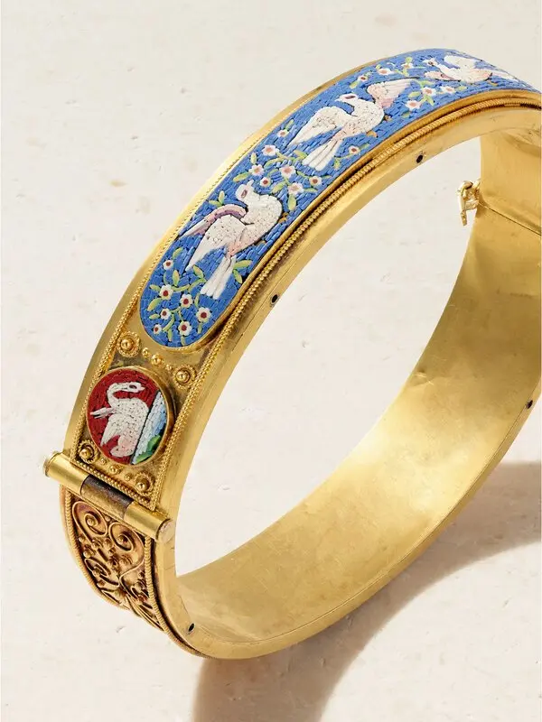 STEPHANIE WINDSOR Vintage 1880s Roma Bangle