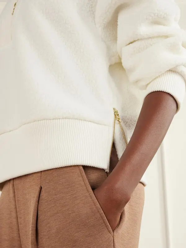 Varley Mumford Recycled-fleece Half-zip Sweatshirt