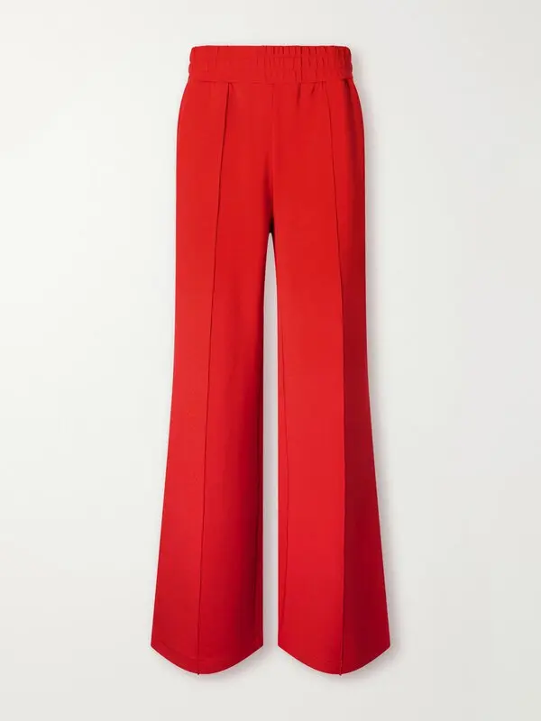 Varley Doublesoft™jersey Wide-leg Pants - Red