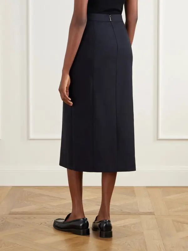 Thom Browne Cotton-blend Midi Skirt