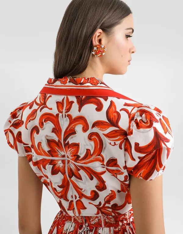 Dolce & Gabbana Camicia Shirts And Tops Multi-colored
