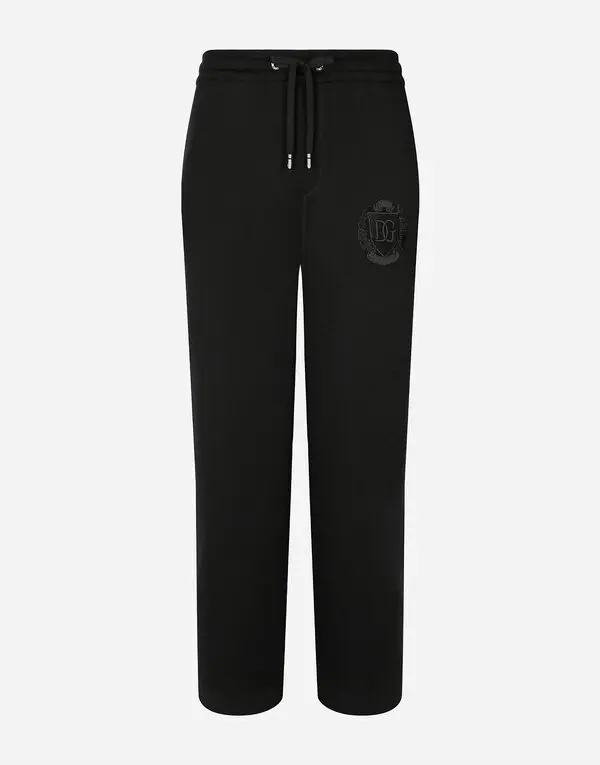 Dolce & Gabbana Wool Jogging Pants Pants And Shorts - Black