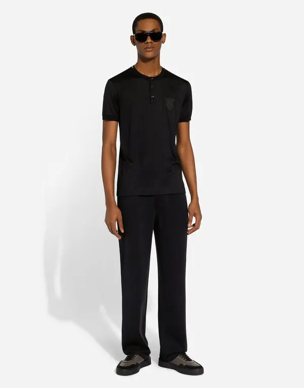 Dolce & Gabbana Wool Jogging Pants Pants And Shorts - Black