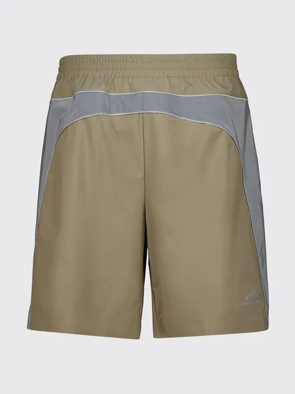 Balenciaga Abstract Print Polyester Sport Shorts With Elasticated Waist