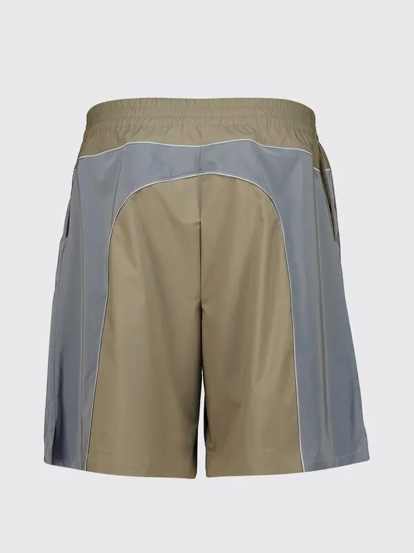 Balenciaga Abstract Print Polyester Sport Shorts With Elasticated Waist