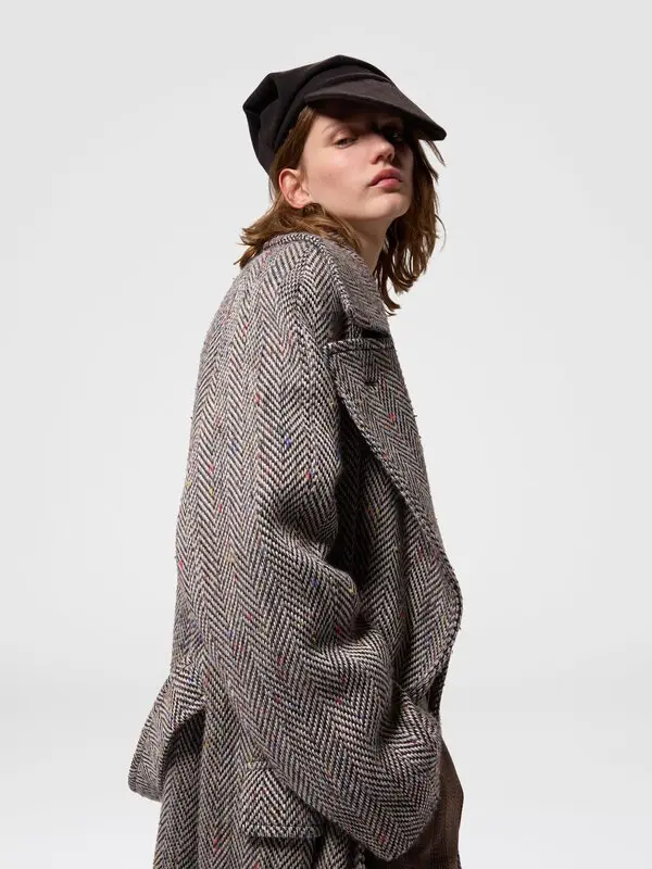 Missoni Oversized Raglan Wool Coat