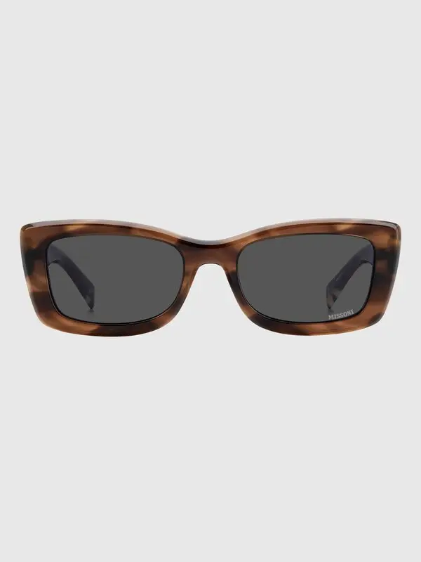 Missoni Seasonal Rectangular Acetate Sunglasses Size