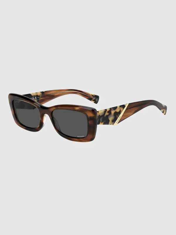 Missoni Seasonal Rectangular Acetate Sunglasses Size