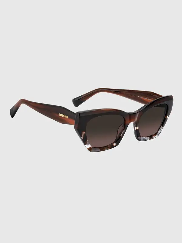 Missoni Seasonal Rectangular Acetate Sunglasses Size