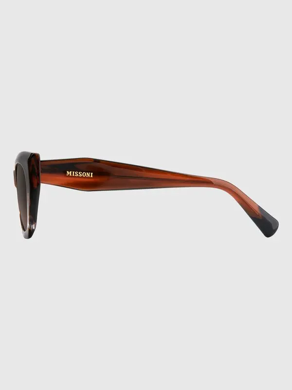 Missoni Seasonal Rectangular Acetate Sunglasses Size