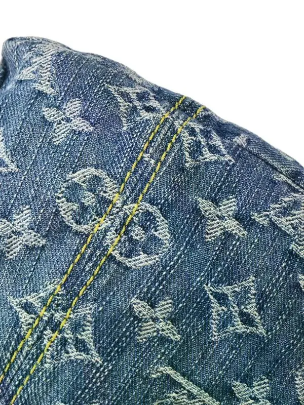 LOUIS VUITTON 2006 Monogram Denim Sac A Dos Pm Backpack