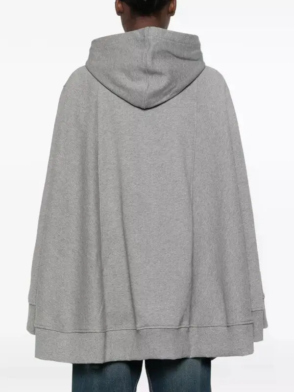 7 For All Mankind Cape-style Zip-up Hoodie