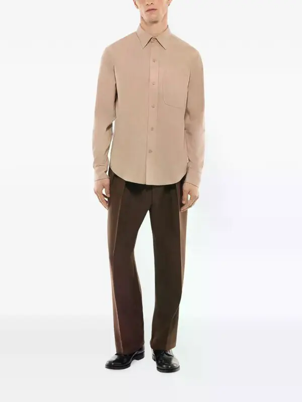 FURSAC Chest-pocket Button-up Shirt