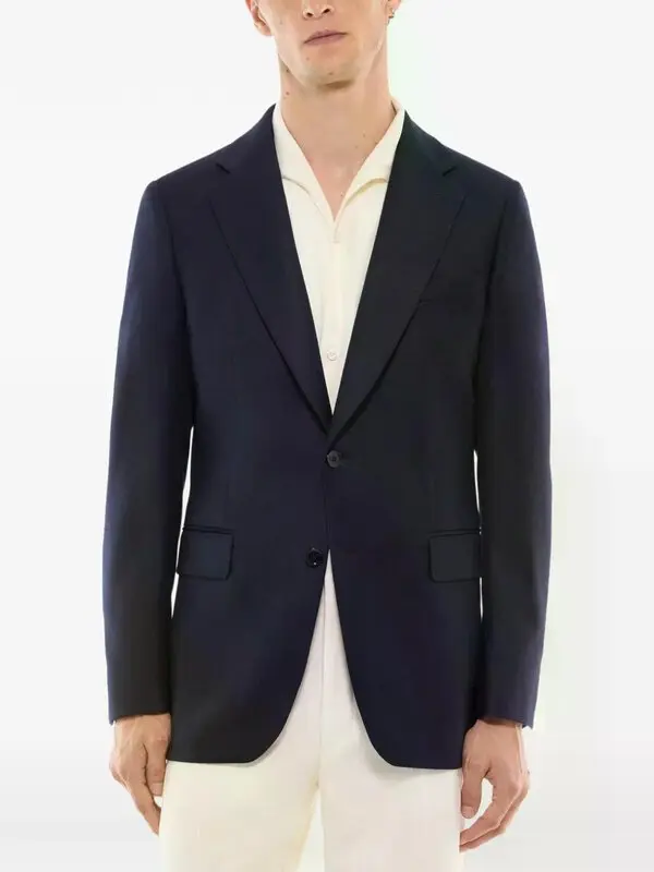 FURSAC Single-breasted Virgin Wool-blend Blazer