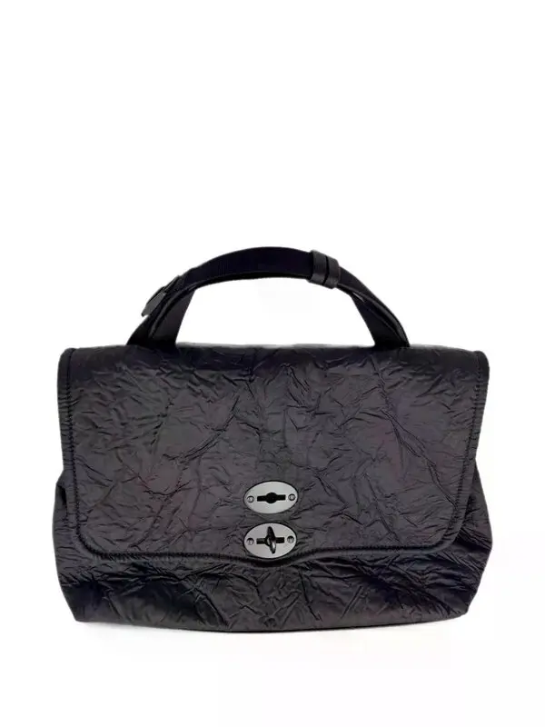 ZANELLATO Postina® Crinkled-effect Tote Bag
