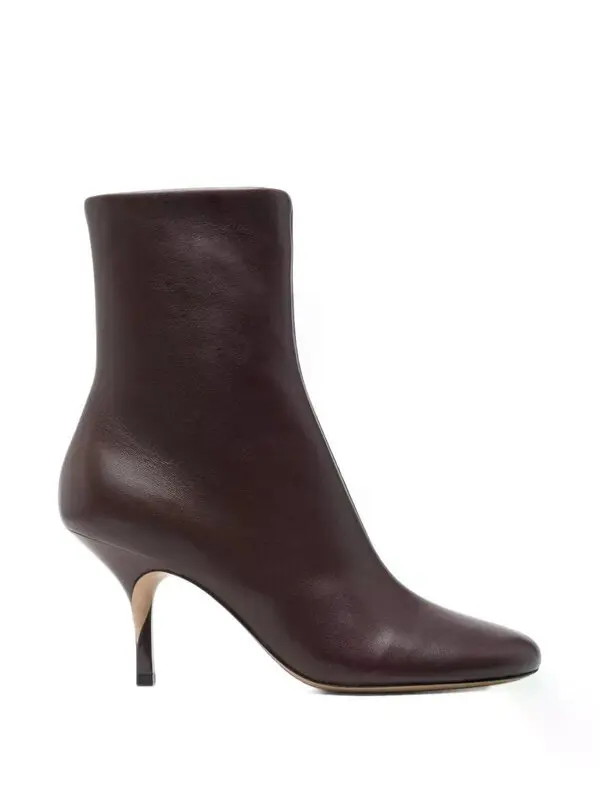 Jacquemus Pointed-toe Leather Ankle Boots