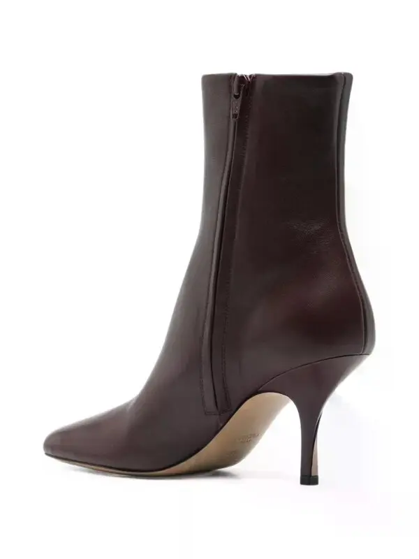 Jacquemus Pointed-toe Leather Ankle Boots