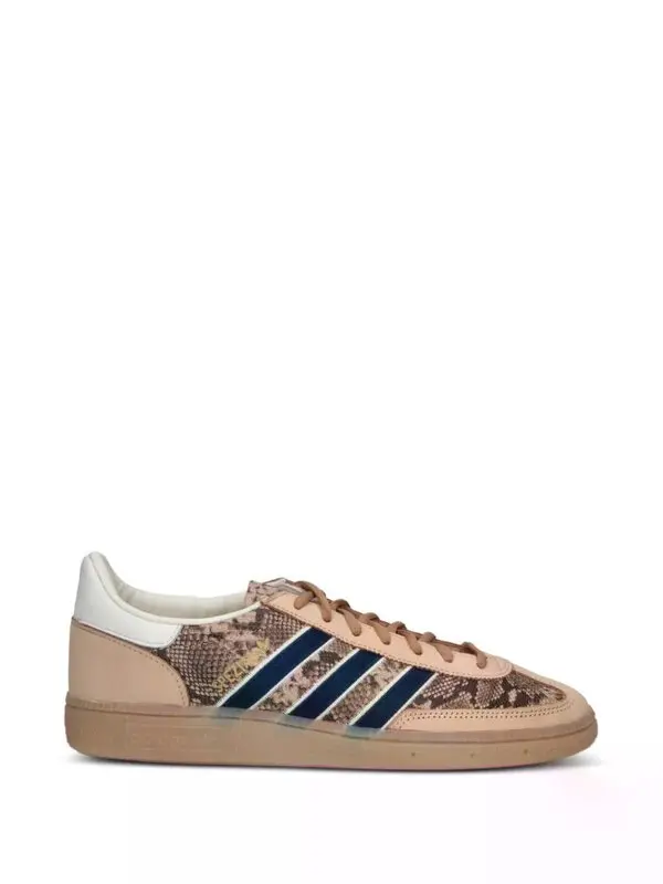 Adidas Spezial Snakeskin-effect Sneakers - Neutrals