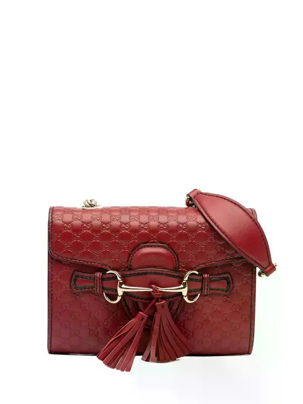 Gucci 2016-2026 Mini Microguccissima Emily Crossbody Bag