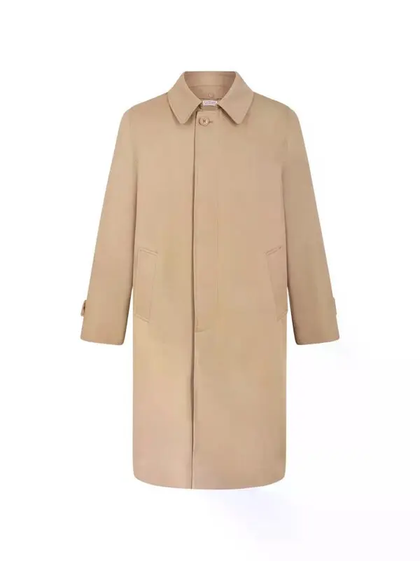 FURSAC Button-fastening Trench Coat