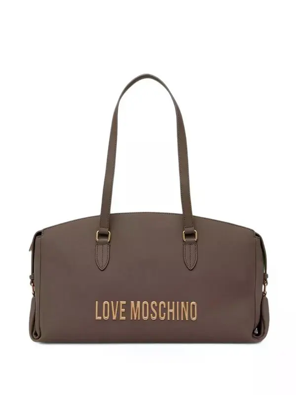 Moschino Logo-plaque Tote Bag
