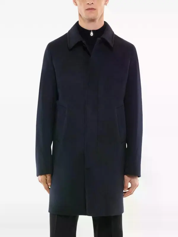 FURSAC Concealed-button Coat