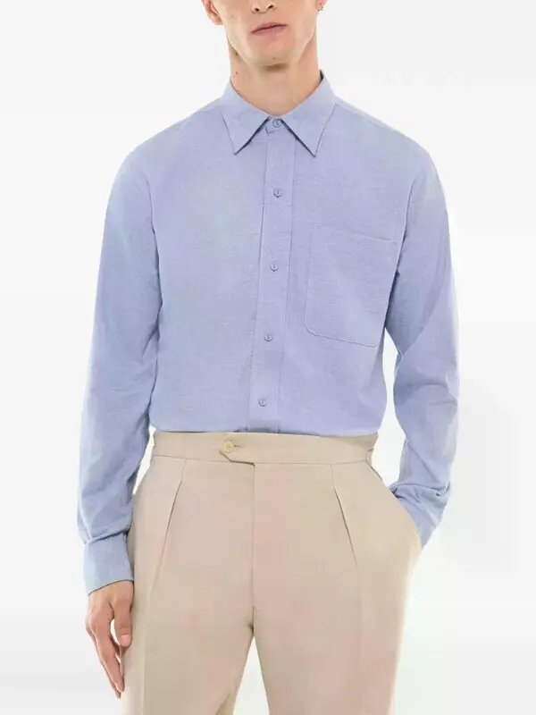 FURSAC Dot-pattern Button-front Shirt