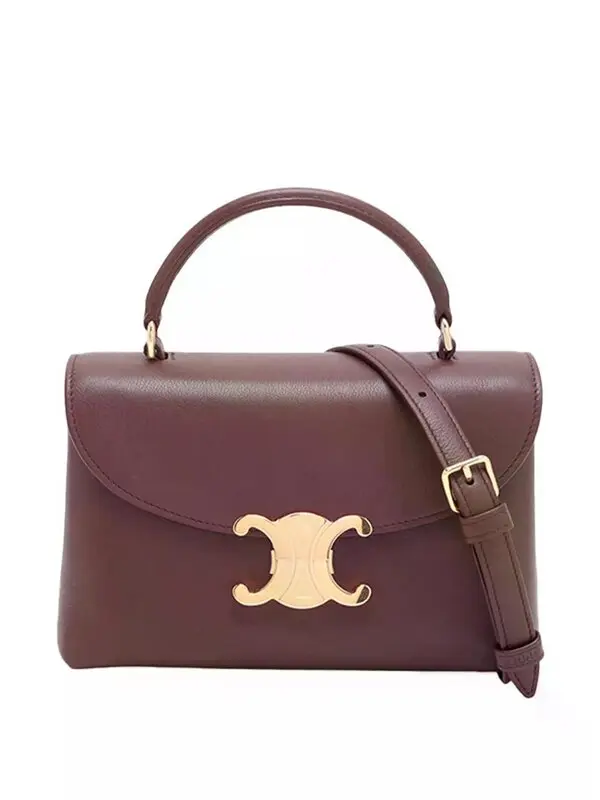 Celine 2000-2026 Teen Triomphe Leather Nino Bag Satchel